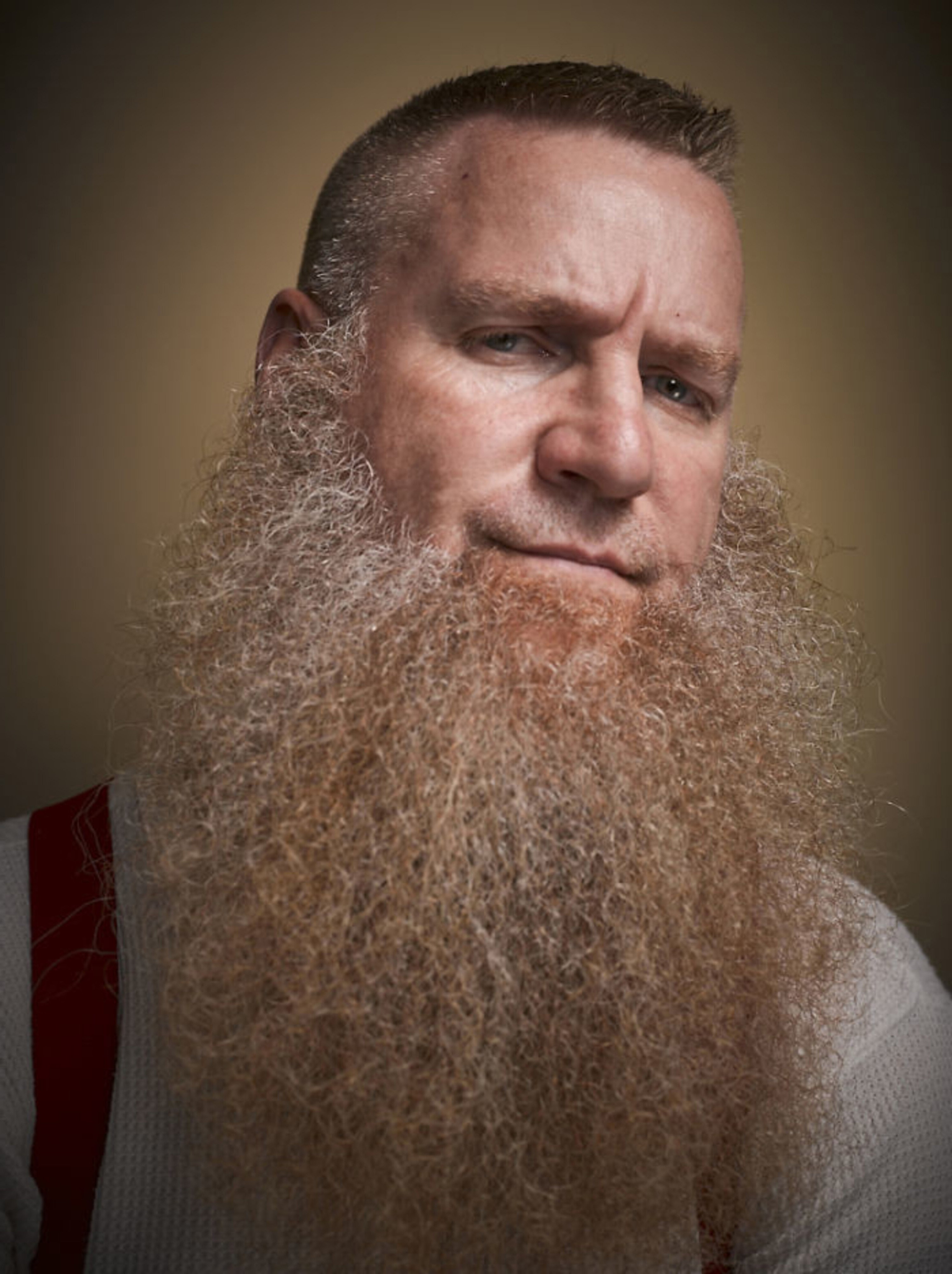 Full Beard No Mustache